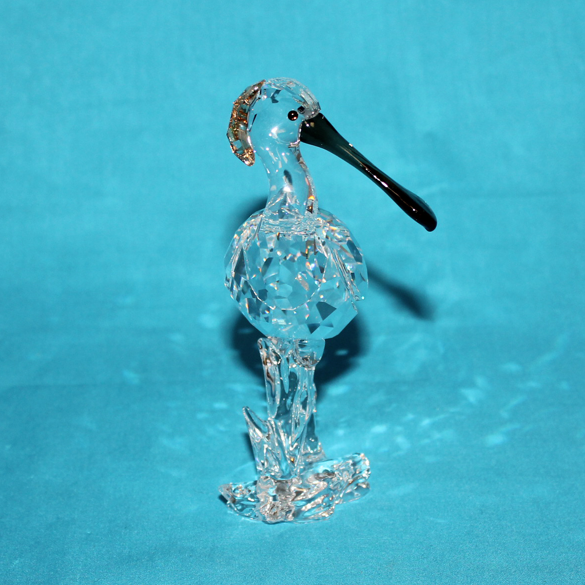 Swarovski Crystal Spoonbill Stork Figurine 0931746 COA A9100nr000104 ...